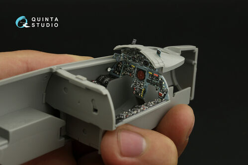 Quinta Studio QDS32141 Lockheed F-104 G - 3D-Printed & Coloured Interior Small Version (for Italeri kits)
