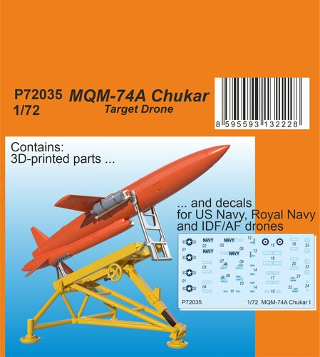 CMK P72035 MQM-74A Chukar Target Drone