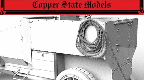 Copper State Models A35-025 Tow Ropes