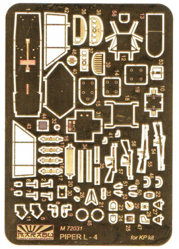 Marabu Finest Hobby Designs M72031 Piper L-4