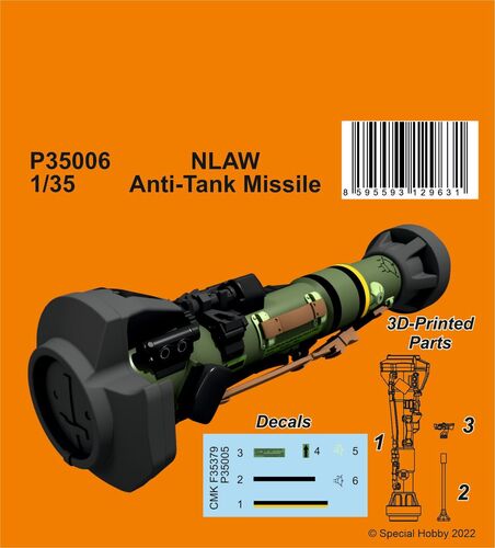 CMK P35006 NLAW Anti-Tank Missile