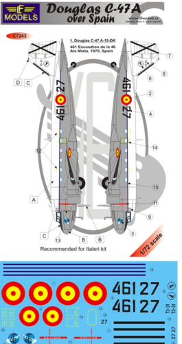 LF Models C7243 Douglas C-47A