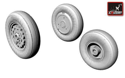 Armory Models Group AW48008 Sukhoj Su-17/-22 wheels