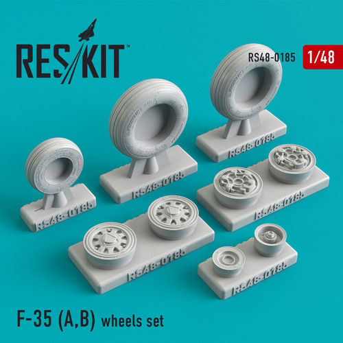 RES/KIT 48-0185 F-35 (A,B) wheels set