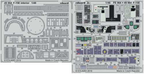 Eduard 49964 F-15E interior Great Wall Hobby