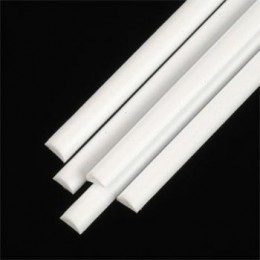 Plastruct 90885 PRĘT PÓŁOKRĄGŁY 2mm x 4mm x 250mm 1szt / 1 piece