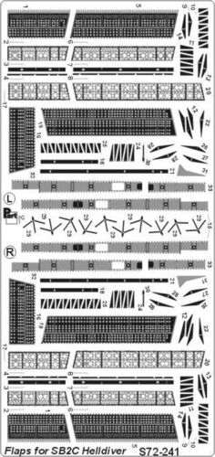 Part S72-241 SB2C-4 Helldiver flaps Academy