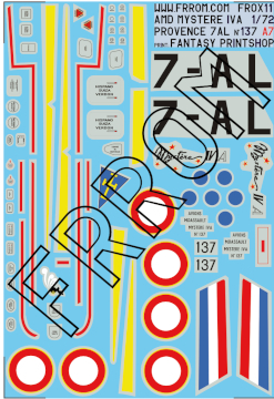 Azur FRX12 AMD Mystere IVA 7-AL Nr 137 (A7)