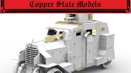 Copper State Models A35-009 PE Set For Ehrhardt 1917 Armoured Car