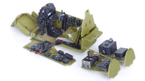 Eduard 648812 P-38J cockpit PRINT TAMIYA