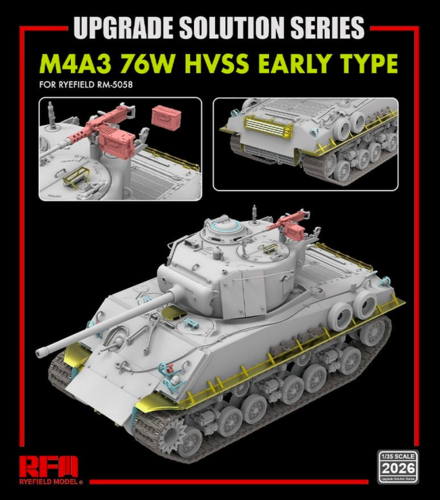 Rye Field Model RM-2026 Upgrade Solution Series for M4A3 76W HVSS Early Type