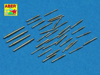Aber 1-350L-043 Set of Barrels for Japan Navy Yukikaze class Destroyer 127mm x 4 25mm x 30