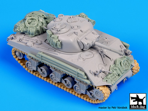Black Dog T72048 Sherman accessories set for Dragon