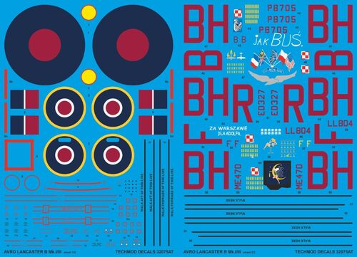 Techmod 32075 Avro Lancaster B Mk.I