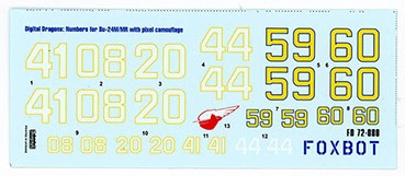 FOXBOT 72-080 Digital Sukhoi Su-24M/MR, Ukrainian Air Force