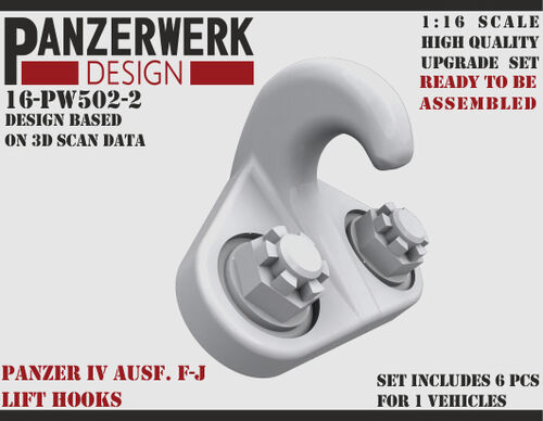 Panzerwerk Design 16-502-2 Panzer IV Ausf. F-J Lift Hooks