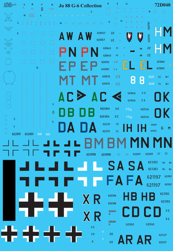 Aims 72D040 Junkers Ju-88 G 6 collection