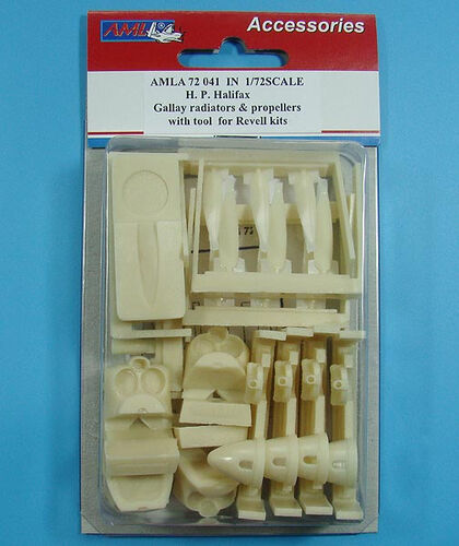 AML A72041 Handley-Page Halifax Mk.II - Resin Parts Only Correction Set (for Revell kits)