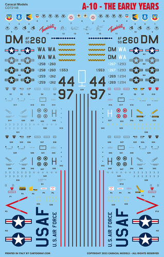 Caracal Models 72148 Fairchild A-10 Warthog - The Early Years