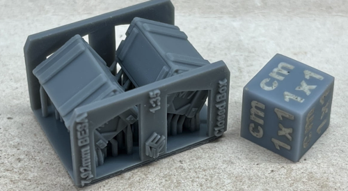 EMP3D 48040545 Skrzynie BESA 7,92mm - zamknięte - 2 sztuki