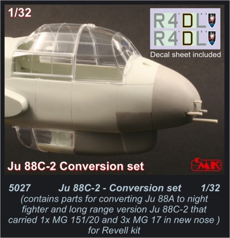 CMK K5027 Ju-88C-2 konwersja REV