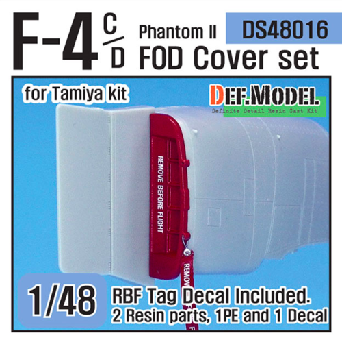 DEF Model DS48016 F-4C/ D Phantom II FOD Cover set