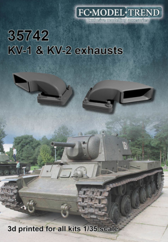 FC ModelTrend 35742 KV-1/2 exhausts