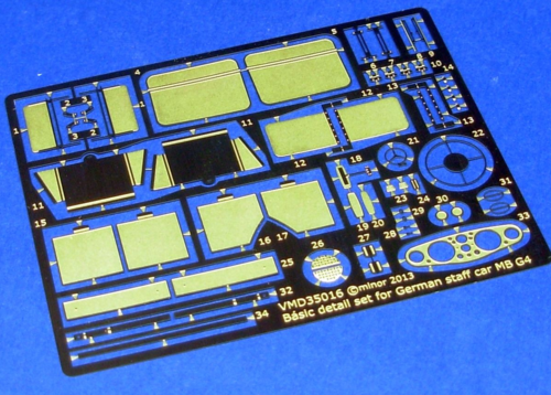 Minor 352016 MB G4 Basic detail set