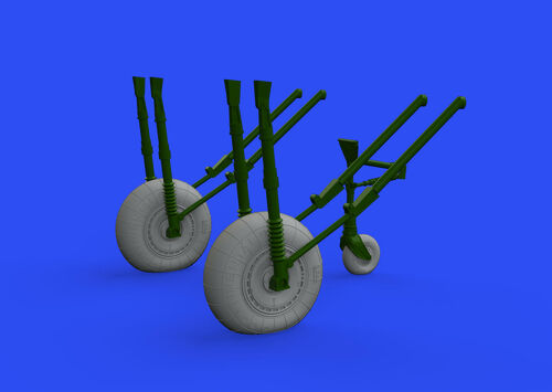 Eduard 648543 He 111 wheels late ICM
