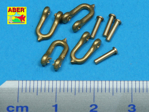 Aber R-11 Early model shackle for Pz.Kpfw.VI Tiger Ausf B x 4 pcs