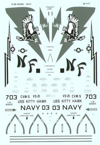 Microscale 481117 Lockheed S-3 B Viking (1 scheme)