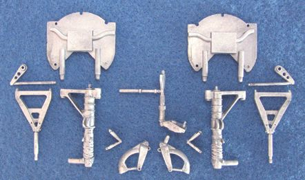 Scale Aircraft Conversions 48105 Junkers Ju-88 - Landing Gear (for Dragon, Hasegawa, Revell and ProModeler kits)