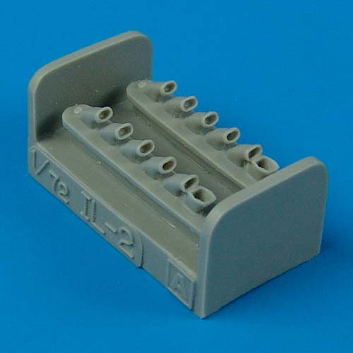 Quickboost 72181 ILYUSHIN IL-2 Exhausts Academy