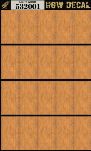 HGW Models 532001 Light Wood - Natural Tone