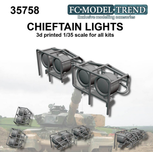 FC ModelTrend 35758 Chieftain lights