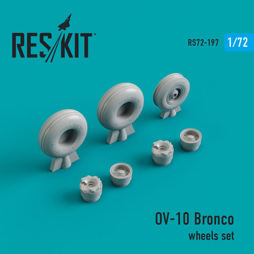 DISCONTINUED RES/KIT 72-0197 OV-10 Bronco wheels set
