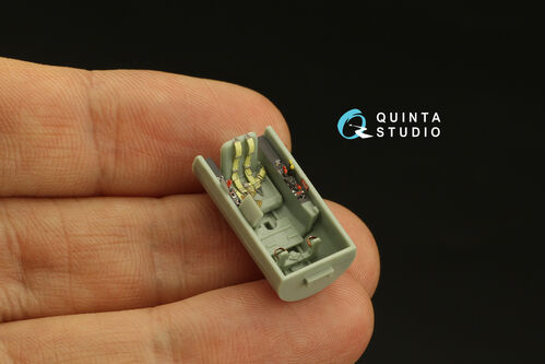 Quinta Studio QD72047 Messerschmitt Me-262 A - 3D-Printed & Coloured Interior (for Academy kits)