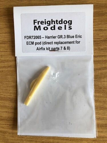 Freightdog FDR72065 BAe Harrier Gr.3 - Blue Eric ECM Pod (Direct replacement for Airfix parts 7 and 8)