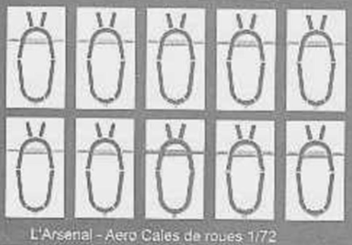 L'Arsenal 2.0 AC7202 Wheel chocks