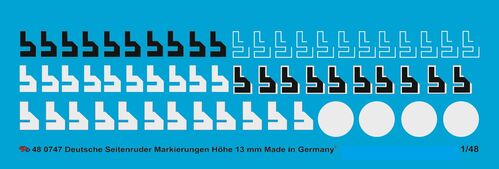 Peddinghaus-Decals 0747 Swastikas Of The German Airforce 13 mm