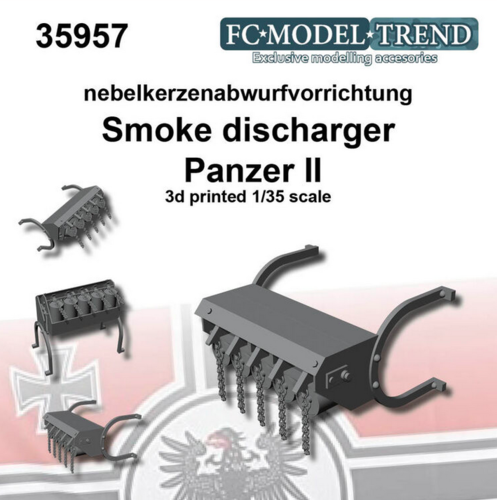 FC ModelTrend 35957 Smoke discharger for Panzer II