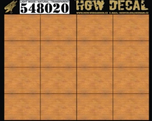 HGW Models 548020 Light Wood - Natural Tone