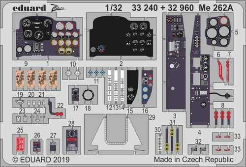 Eduard 33240 Me 262A Revell