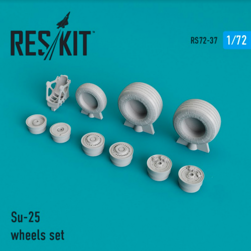 DISCONTINUED RES/KIT 72-0037 Su-25 wheels set