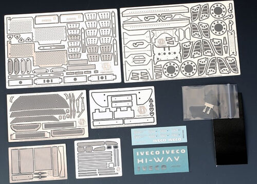 Hobby design HD02-0362 Iveco Stralis HI-WAY - Detail Up PE Set (for Italeri 3899 Kit)