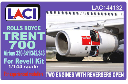 LACI 144132 Rolls Royce Trent 700 Thrust Reverser Open for Airbus A330 Revell kit