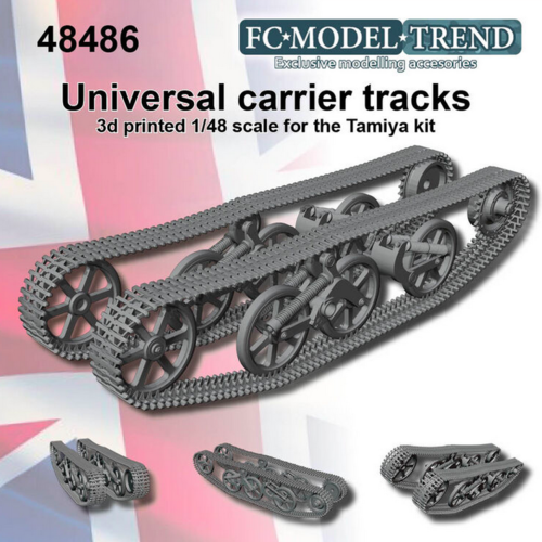 FC ModelTrend 48486 Tracks and boogies for the Tamiya Bren carrier