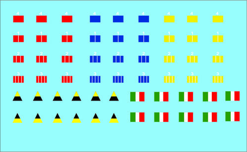 Black Lion Decals 72511 Italian Tactical Markings