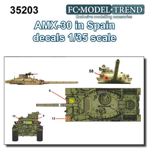 FC ModelTrend 35203 AMX-30 in Spain