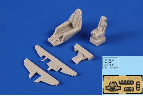 CMK K7431 A-4B/Q Skyhawk kokpit